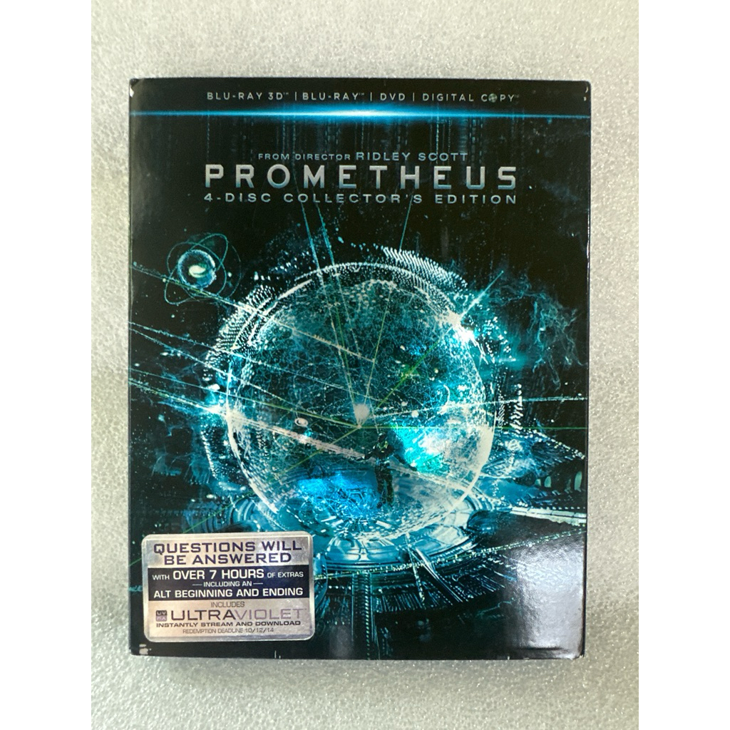 Prometheus 3D Blu-ray Movie (Collector's Edition) | Shopee Philippines