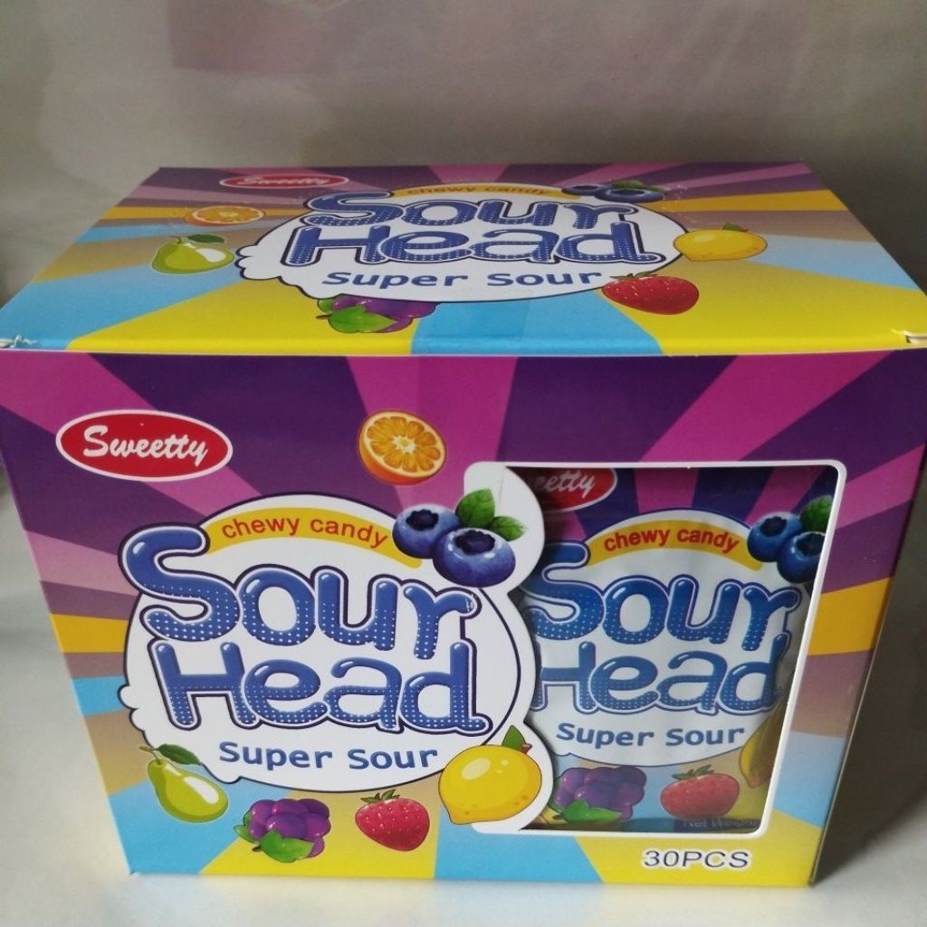 Sour Head Super Sour Candy | Shopee Philippines