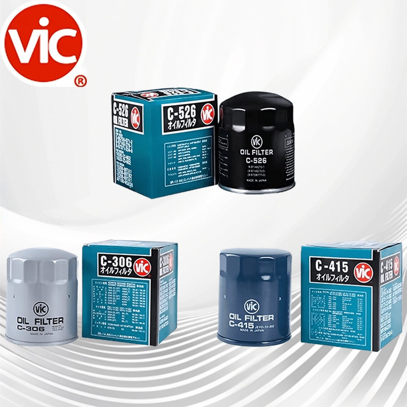 VIC C-306-451-526 Oil Filter Original Made In Japan For MITSUBISHI ...