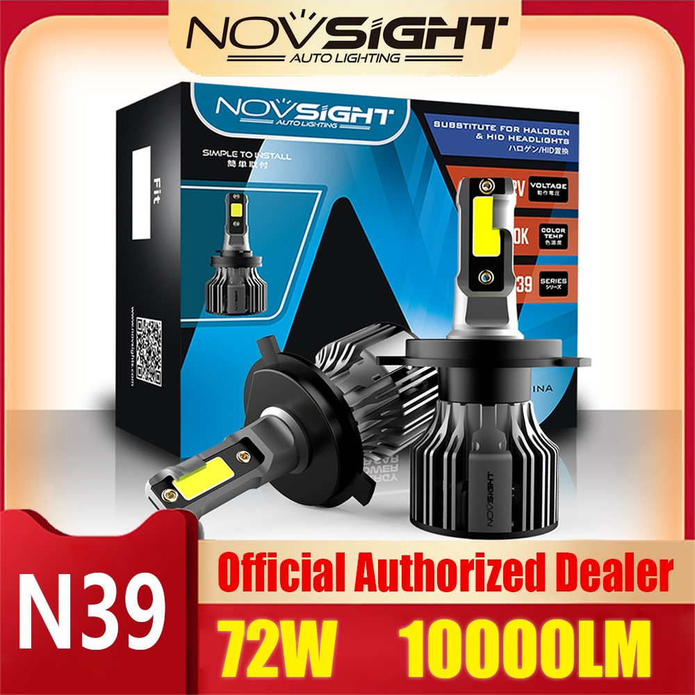 Novsight N39 Car LED Headlight 6000K White Light H4 H7 H11 H1 H3 9005 ...
