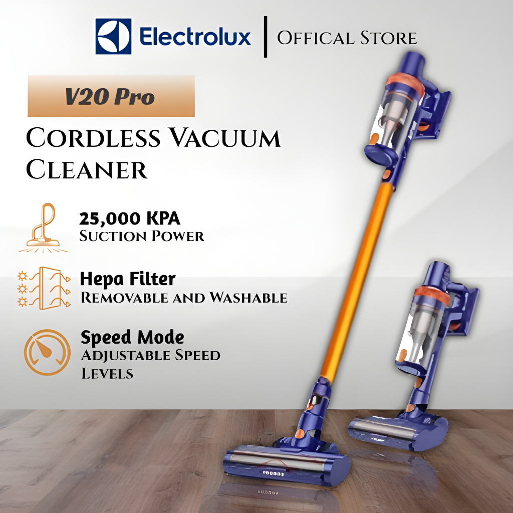 Electrolux V20 Hypersonic Cordless Vacuum Cleaner Wireless Handheld ...