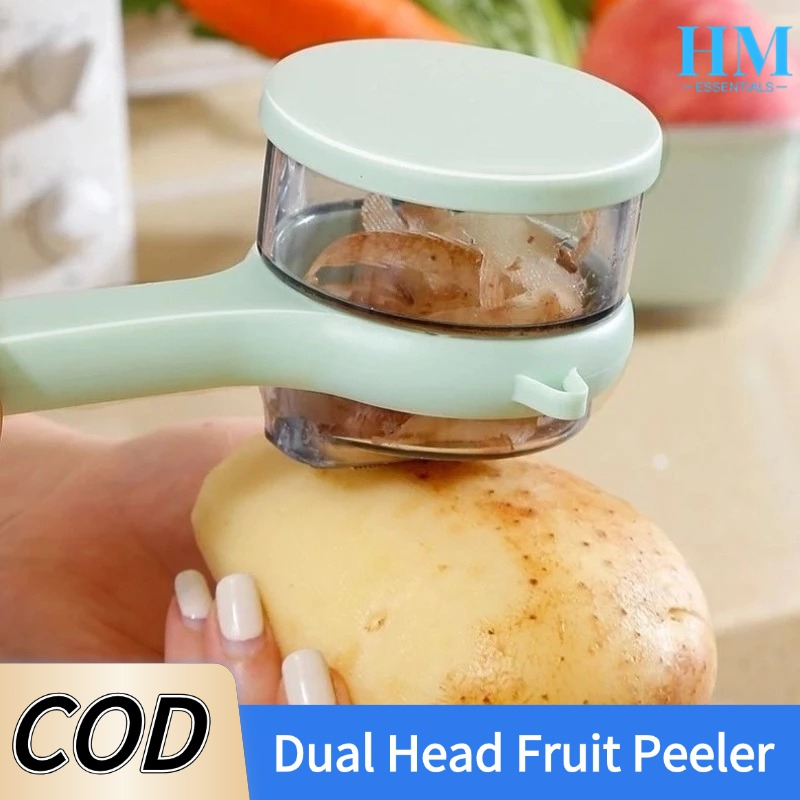 Creative Storage Peeler With Storage Box Knife For Peeling Fruits ...