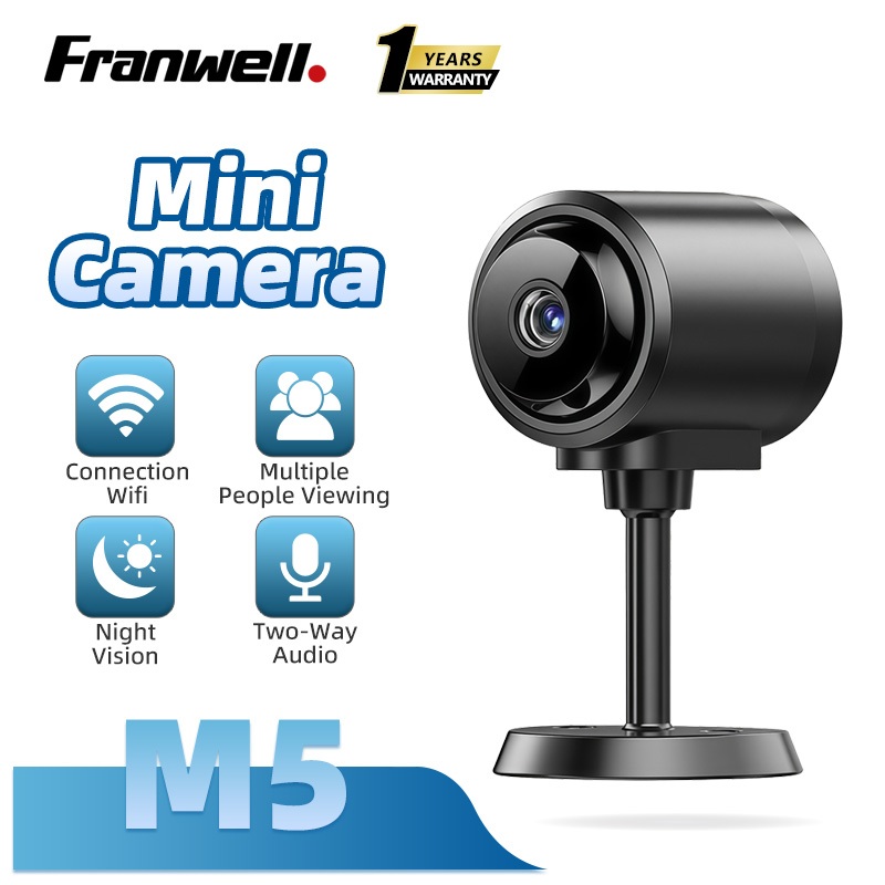 Franwell/V380 M5 1080P HD Mini Camera Wireless CCTV Wifi Connection ...