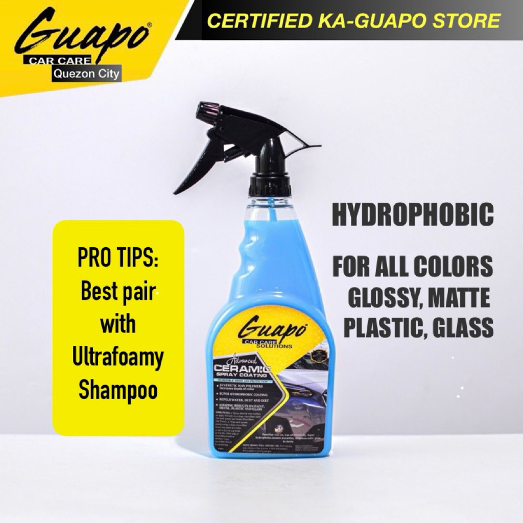 Guapo Car Care Advanced Ceramic Wax – High-Gloss Shine & Hydrophobic ...