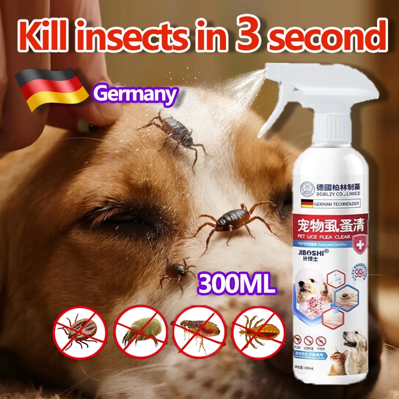 Anti Flea And Tick Remover For Dog Pet Flea Spray Pet Insecticide Spray ...