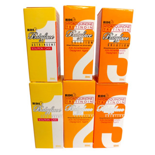 RDL Astringent Baby Face Solution #1 #2 #3 30ml 60ml For Acne Care ...