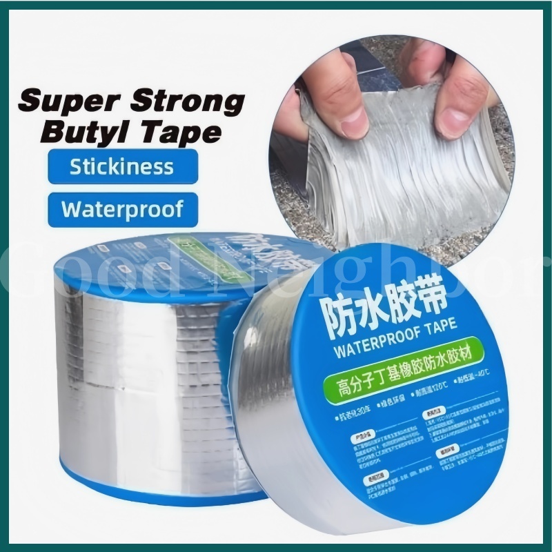 GNM Aluminum Foil Butyl Waterproof Tape roof leak Roof Sealant Wall ...