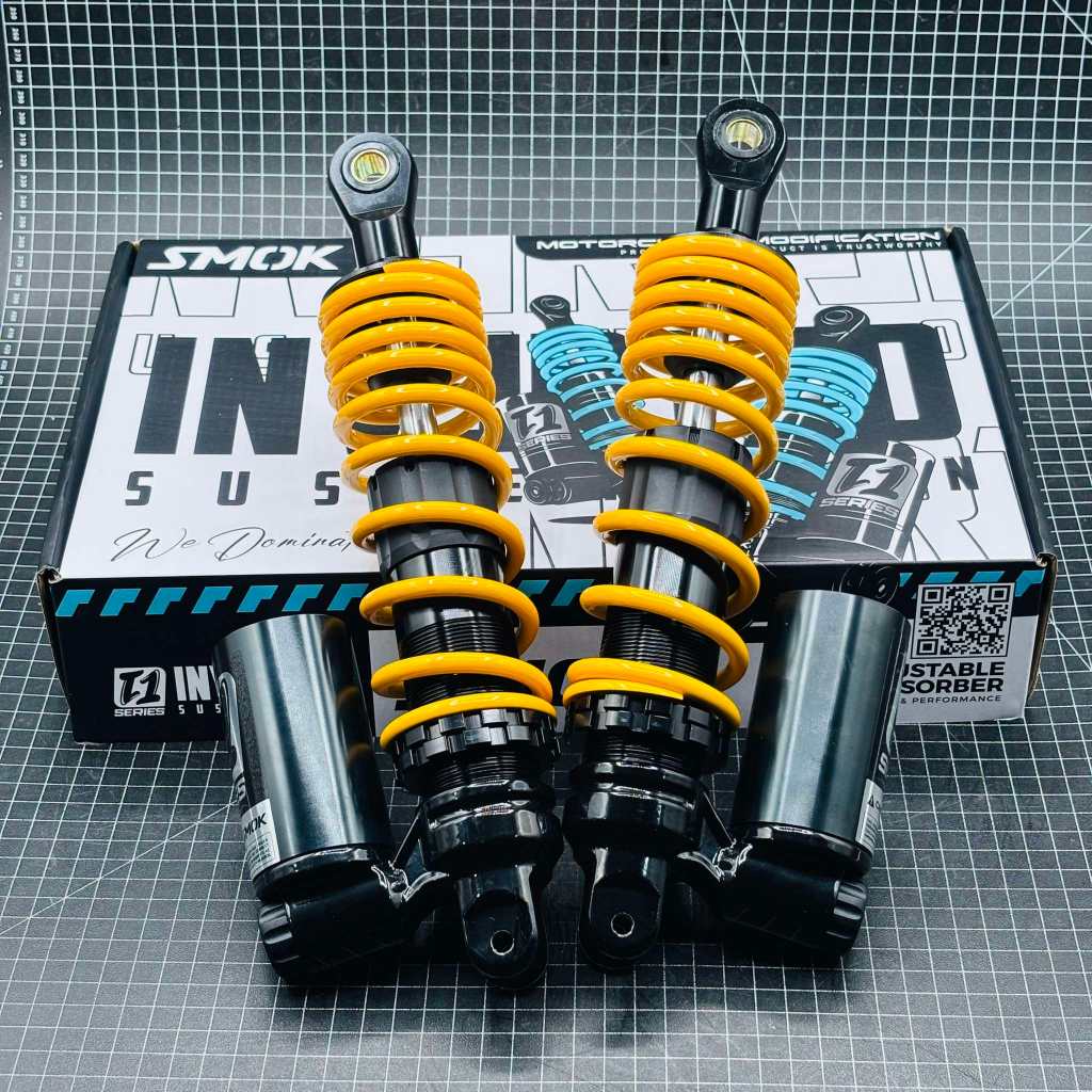 SMOK T1 SERIES "INVERTED" SHOCK NMAX/AEROX 305MM [YELLOW] | Shopee ...