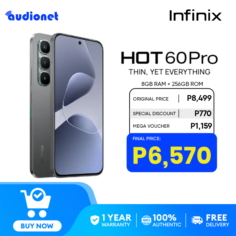 Infinix HOT 60 Pro Smartphone | 8GB+256GB | MediaTek Helio G200 | 6.78 ...