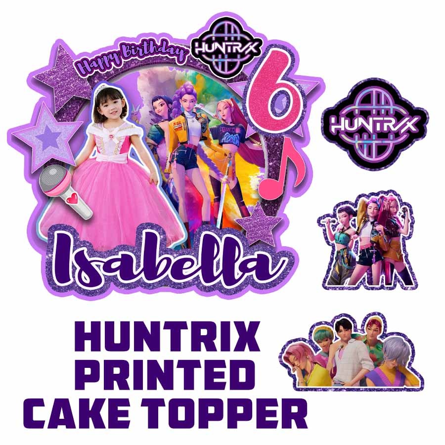 Customized DEMON HUNTERS HUNTRIX Cake topper | Shopee Philippines