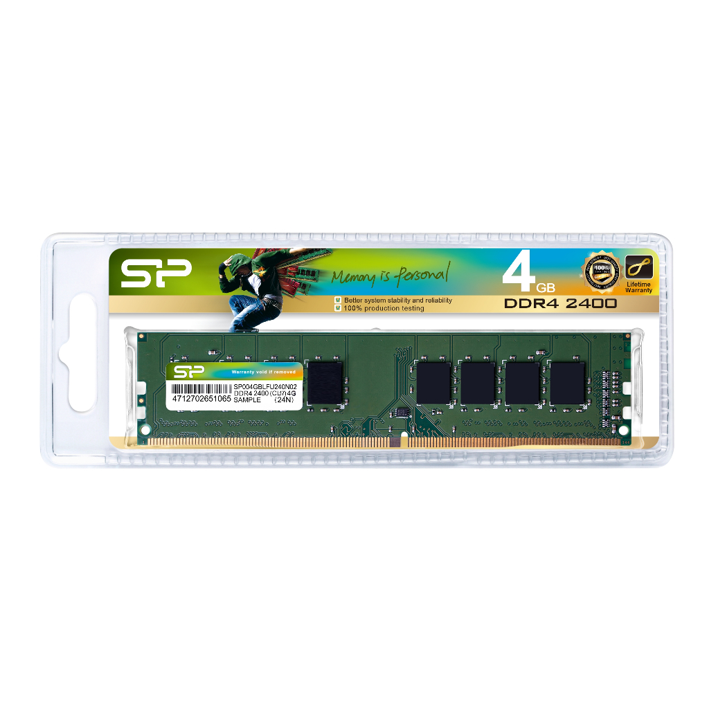 SILICON POWER 4GB DDR4 2400MHZ DESKTOP MEMORY | Shopee Philippines