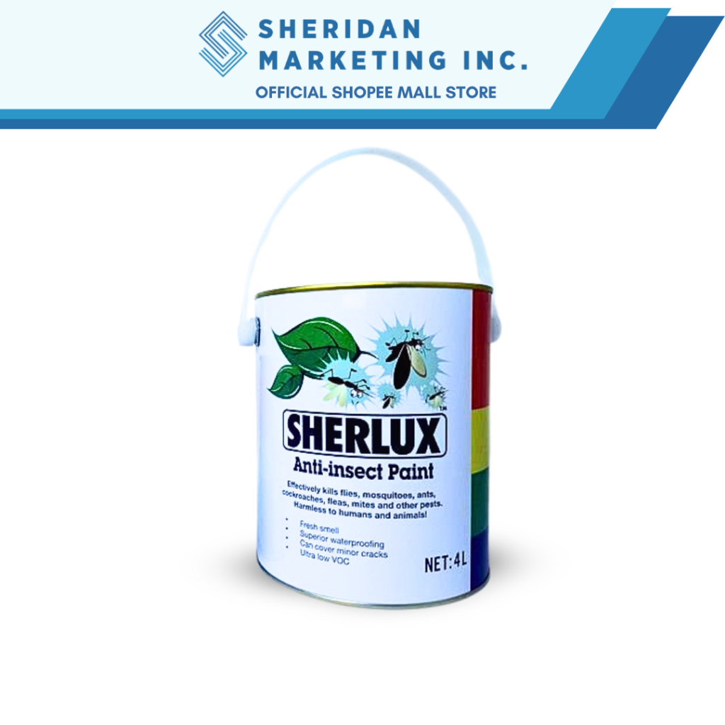 Sherlux Anti-Insect Paint 4L | Shopee Philippines
