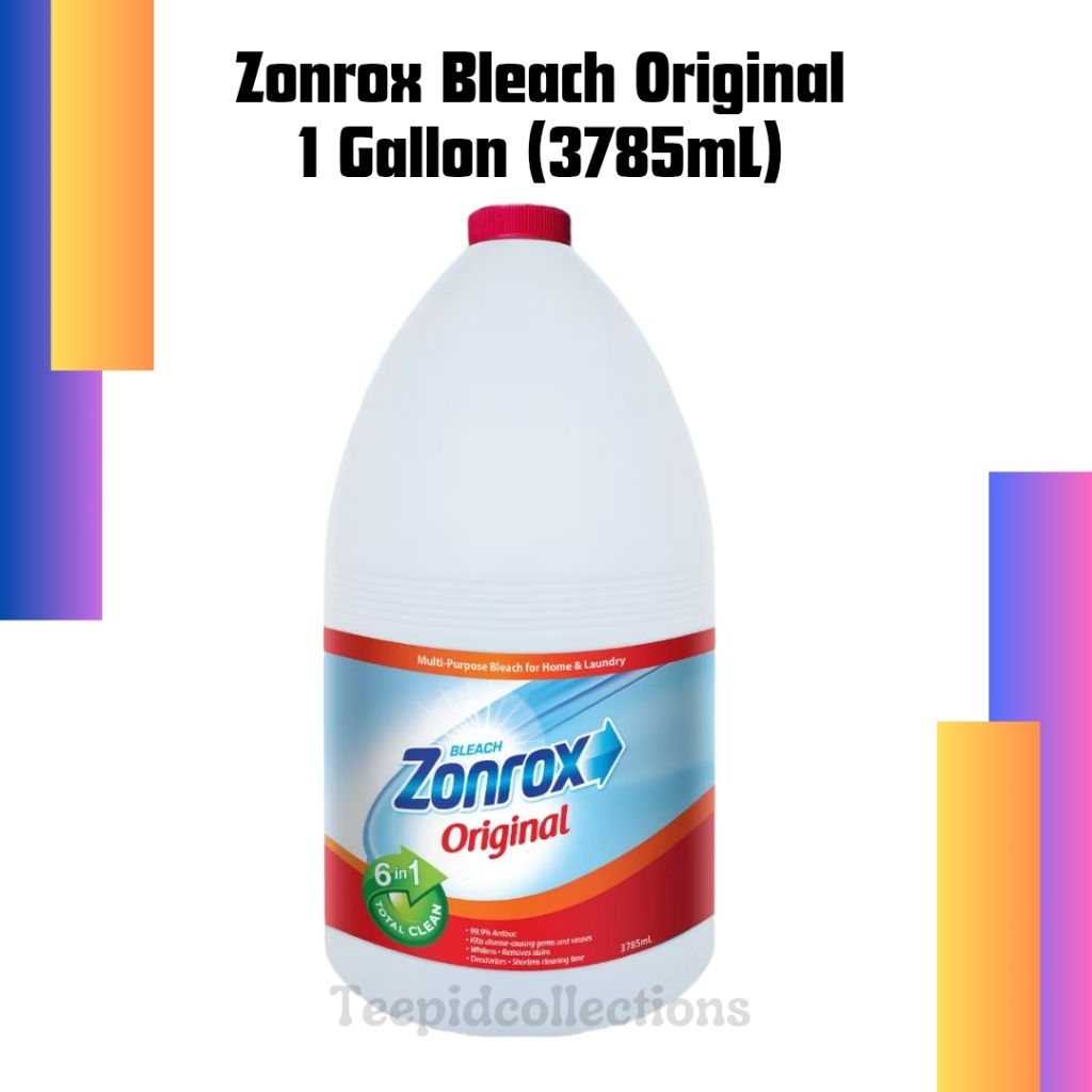 Zonrox Bleach Original 1 Gallon (3785ml) | Shopee Philippines