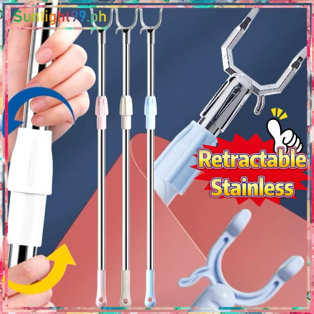 155cm Hanger for Clothes, Panungkit ng Damit Stainless Adjustable ...