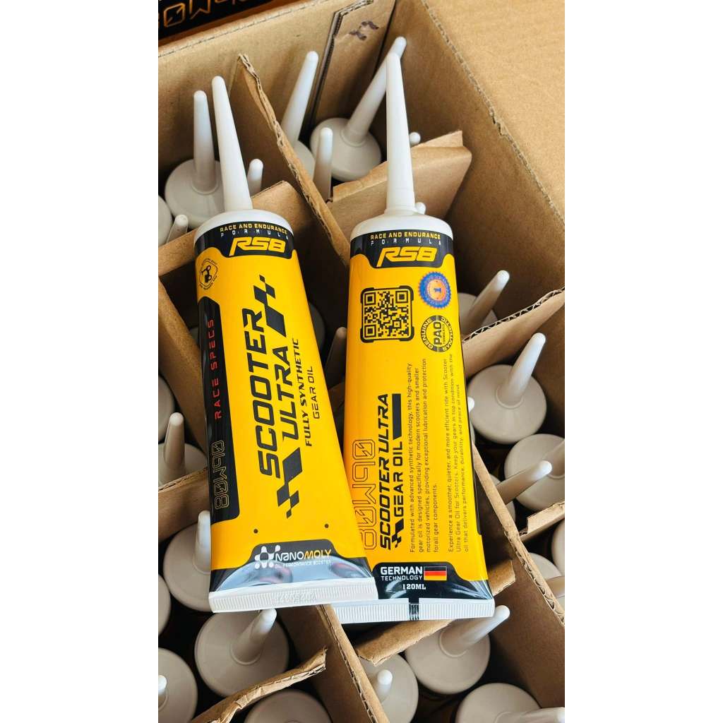 RS8 GEAR OIL FULLY SYNTHETIC 80W90 SCOOTER GEAR OIL120ML 1PC NEW ...