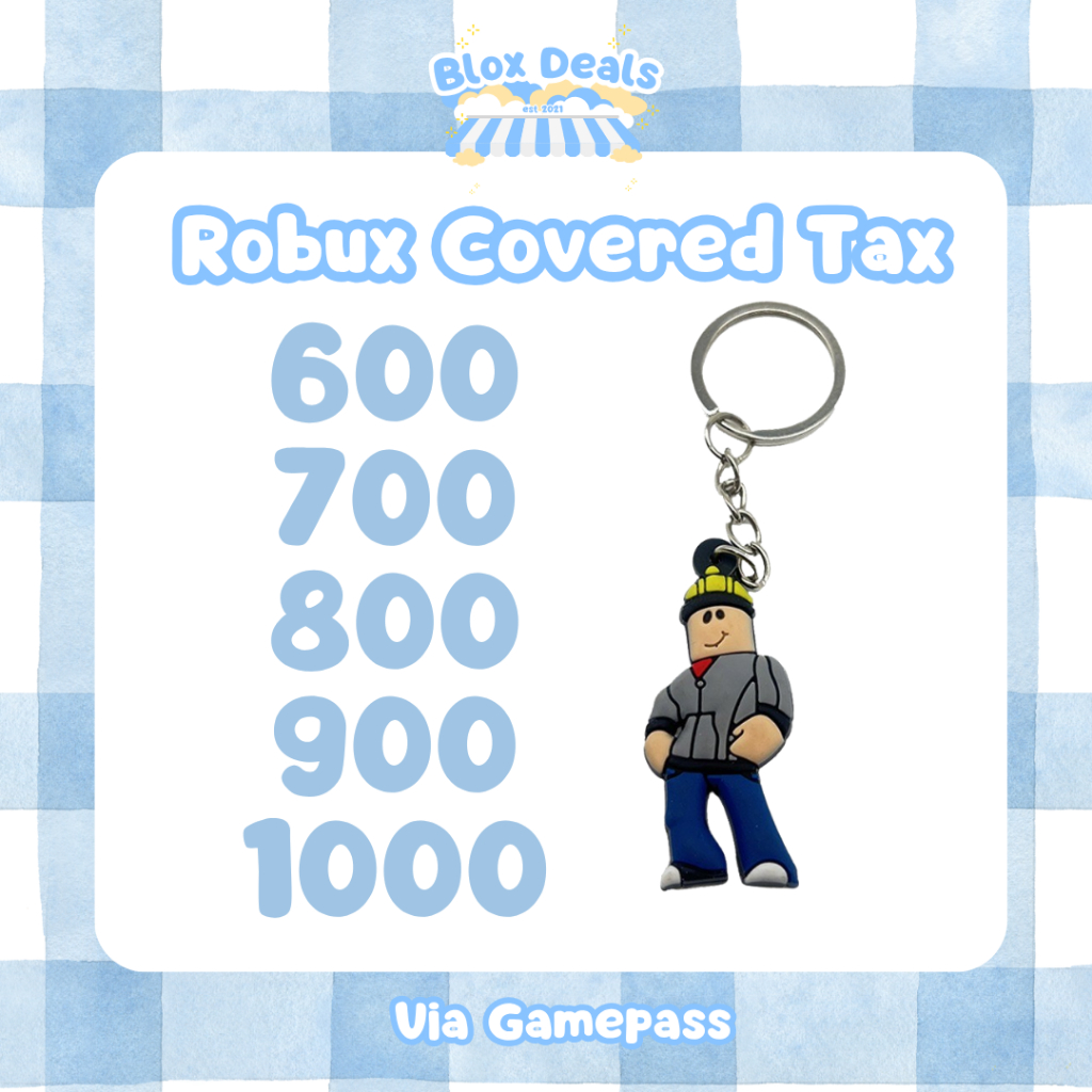 Robux large Keychain Covered Tax (Not a Code) | Shopee Philippines