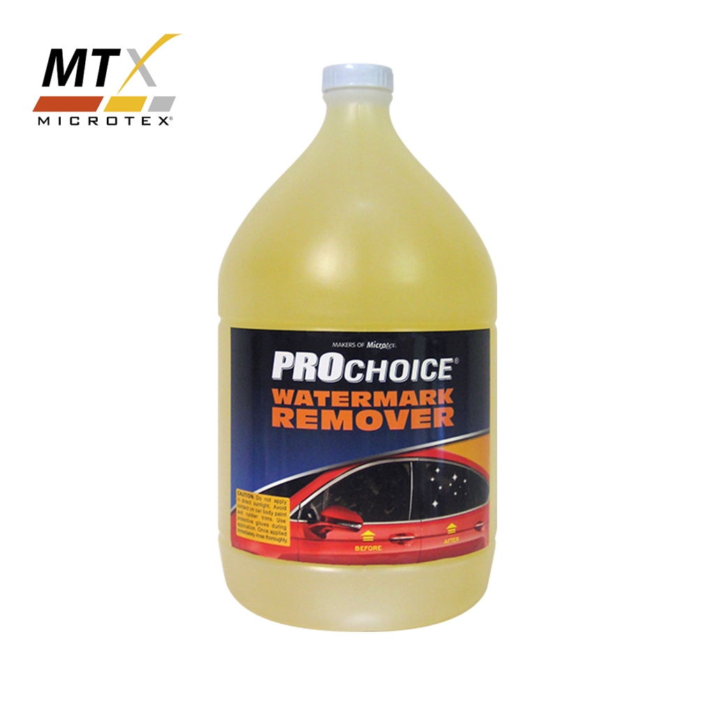 Microtex Prochoice Rain Stain Remover 4L (Watermark Remover,Glass ...