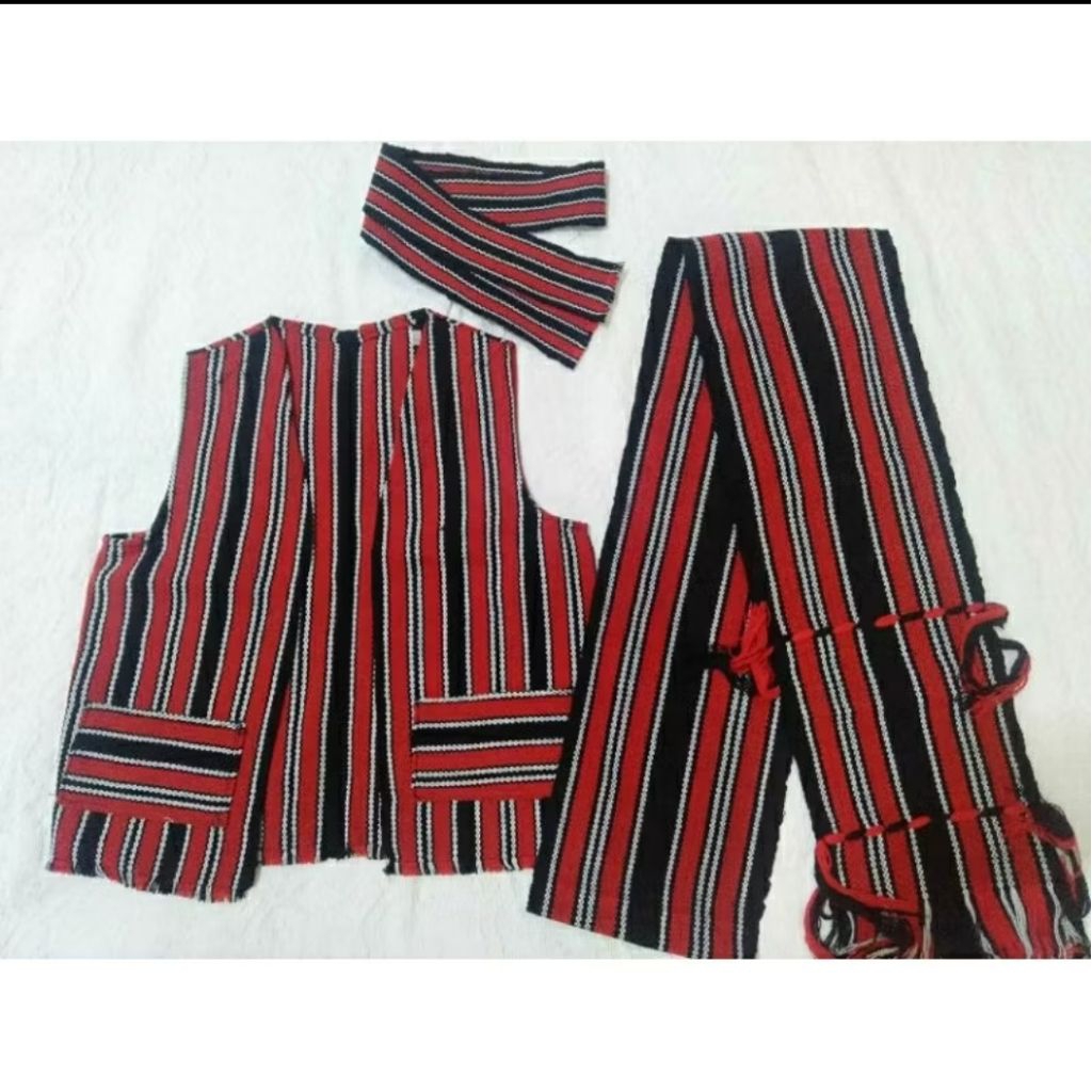 ADULT CHALECO AND BAHAG | Shopee Philippines
