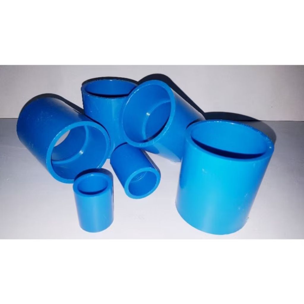 PVC BLUE COUPLING 2 1/2(75mm) , 3 (90mm) , 4 (110mm) | Shopee Philippines