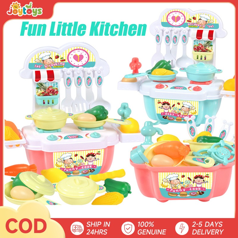 22/20/14PCS Kids Mini Kitchen Playset Cooking Toys Set House Play ...