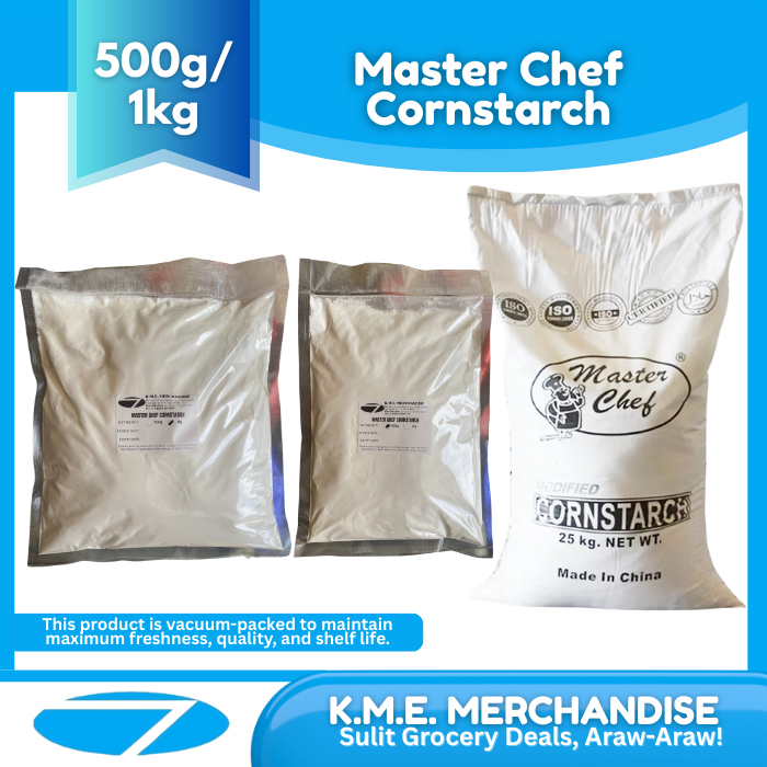 Master Chef Cornstarch (500g, 1kg) | Shopee Philippines