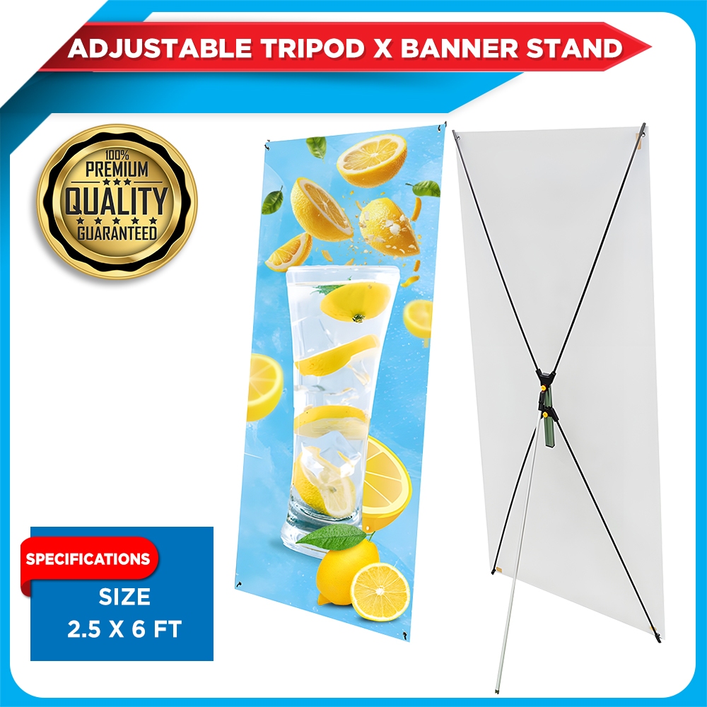 Adjustable Tripod X-shaped Durable Stand Banner Stand Heavy Duty ...