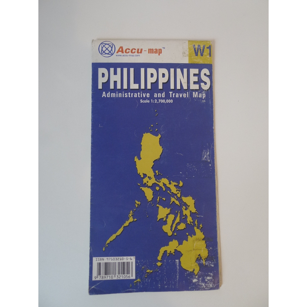 Philippines - Administrative and Travel Map : Scale 1:2,700,000 by Accu ...