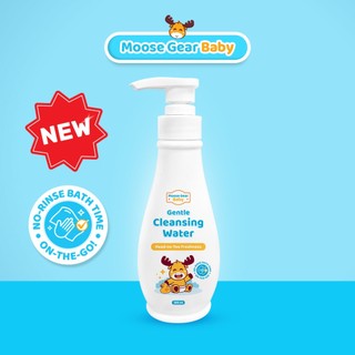 Moose Gear Baby Gentle Cleansing Water 300ml NO RINSE Hydrated & Gentle ...