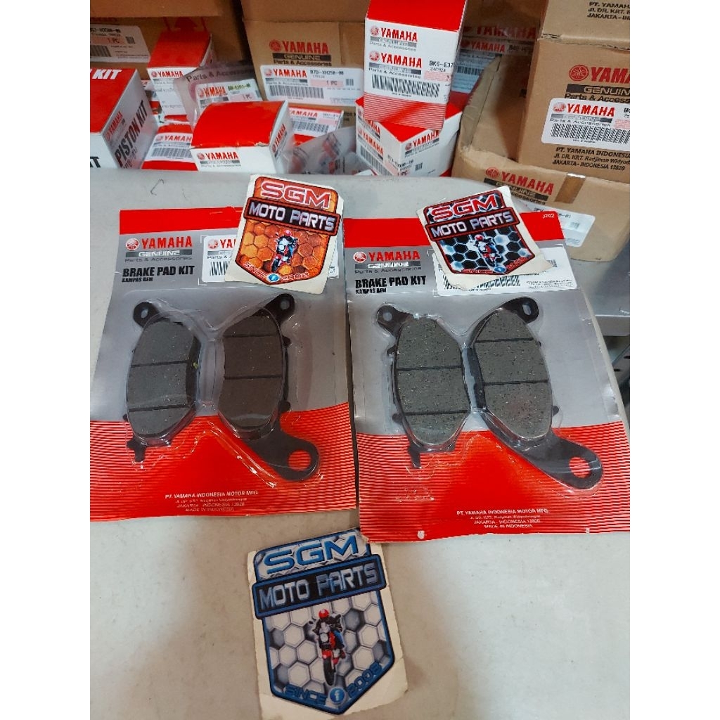YAMAHA GENUINE BRAKE PADS R3V1 V2 MT03 XMAX300 | Shopee Philippines