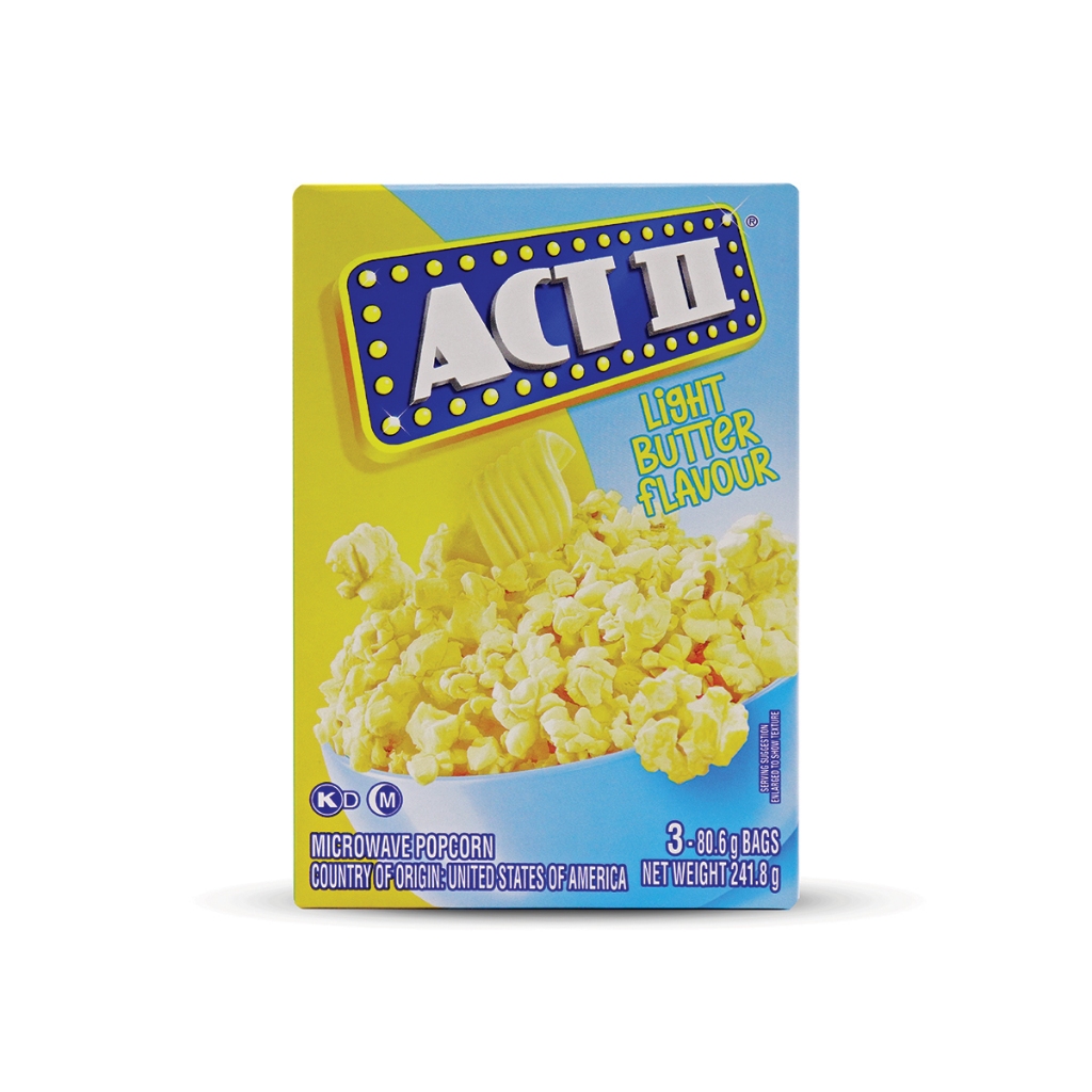 Act II Popcorn Light Butter - Pack of 3 | Shopee Philippines