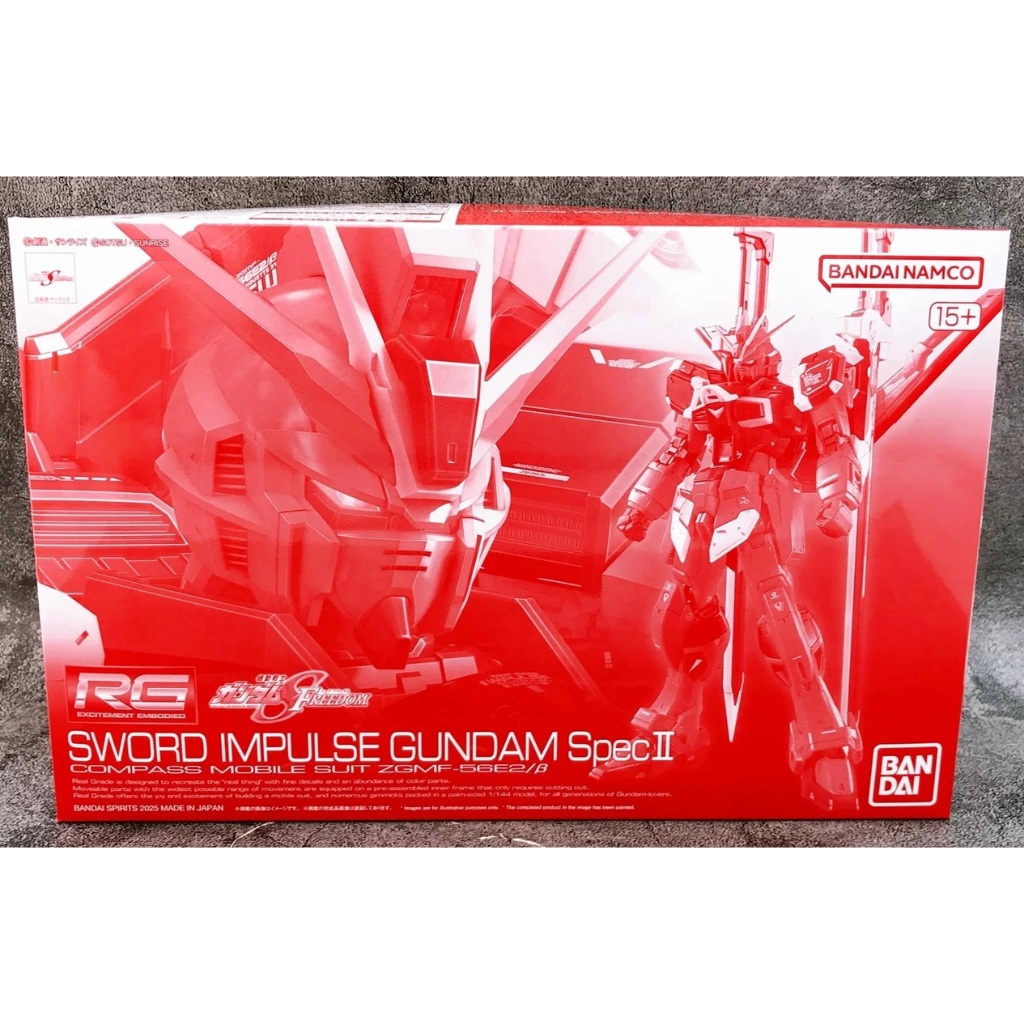 P Bandai RG 1/144 SWORD IMPULSE GUNDAM Spec II | Shopee Philippines