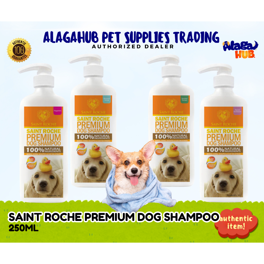 ALAGA SAINT ROCHE PREMIUM ORGANIC DOG SHAMPOO 250ML | Shopee Philippines