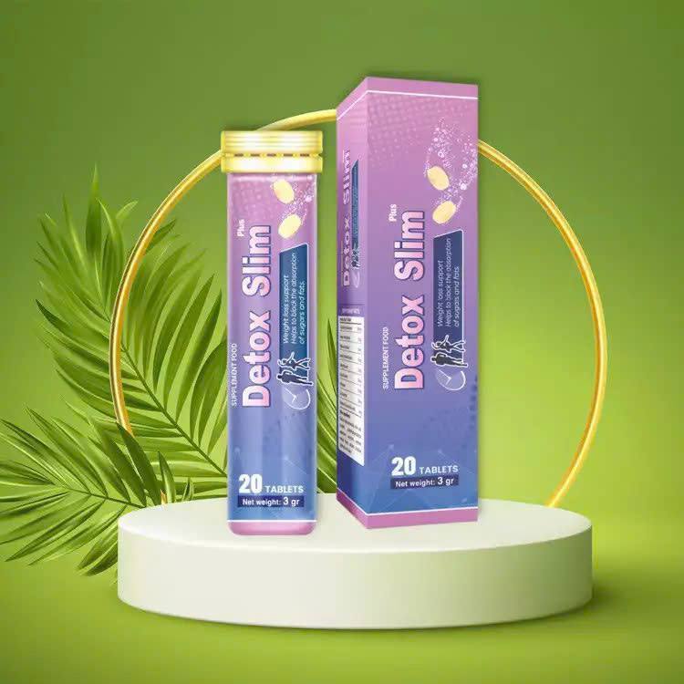 Detox-Slim Effervescent Tablets Slimming Juice 2O Tablet | Shopee ...