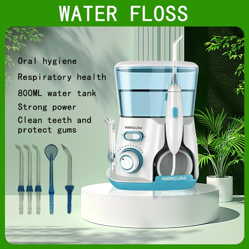 Water flosser set, dental cleaner, household electric water dental ...