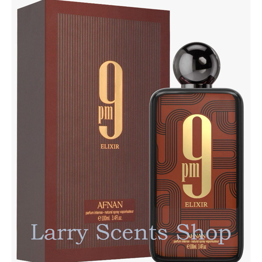 Afnan 9PM Elixir 100ml Parfum Intense for Men (J PGL e maleEli xirA ...