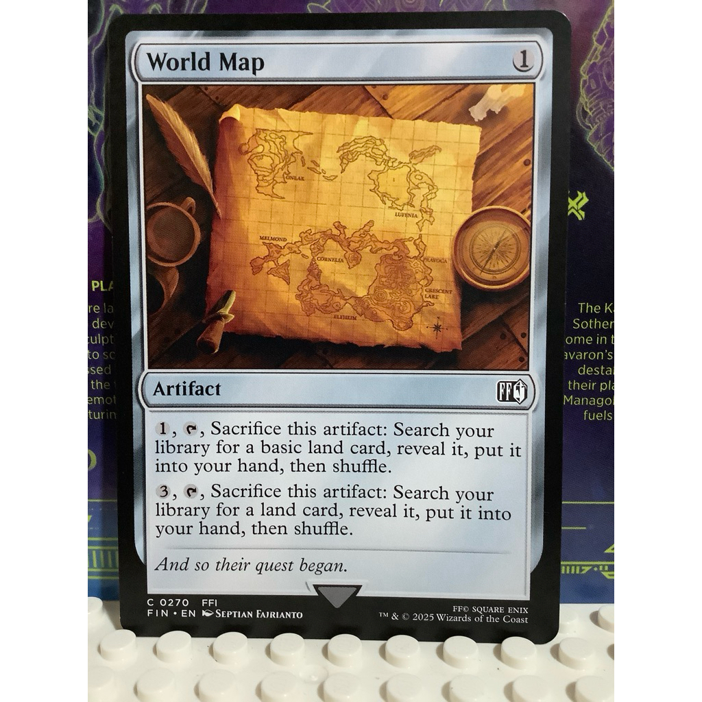 MTG - World Map (Universes Beyond: Final Fantasy) | Shopee Philippines