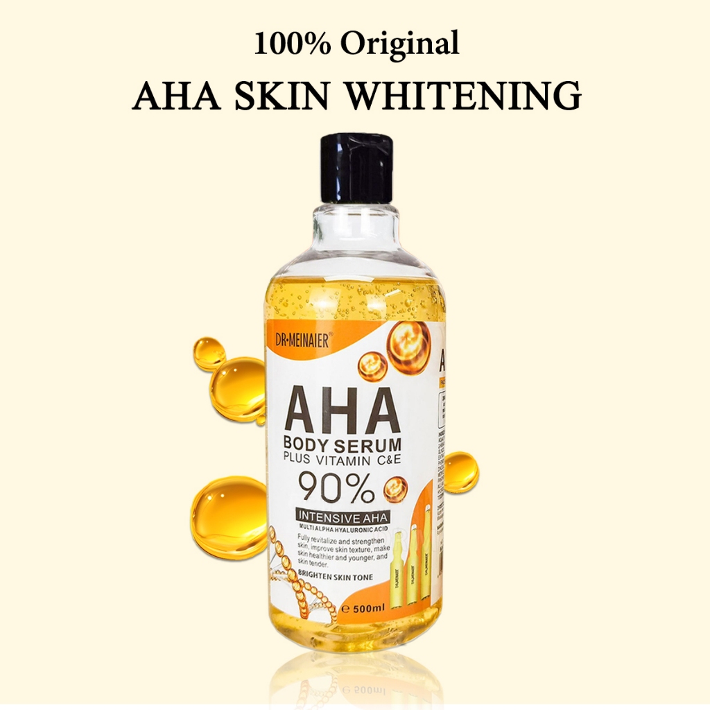 100% Original AHA Body Serum Niacinamide Whitening Essence Moisturizing Rejuvenating Skin Care ...