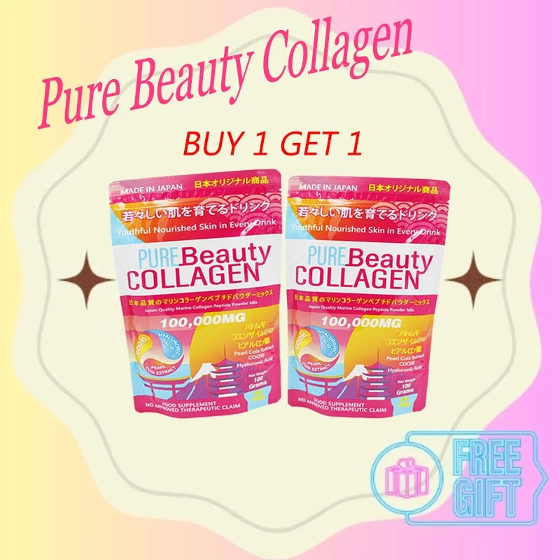 ORIGINAL PURE BEAUTY COLLAGEN POWER 100g | Shopee Philippines