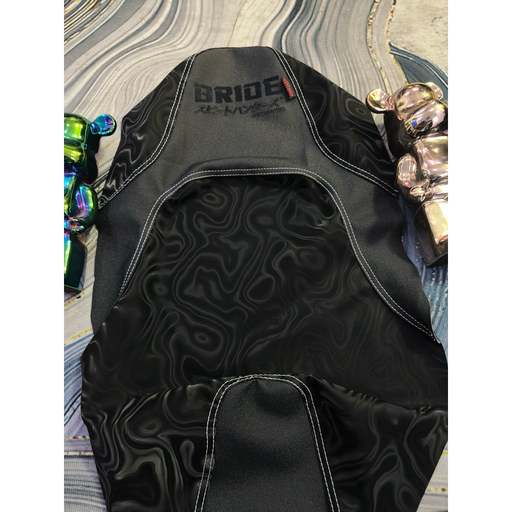BRiDE recaro 3D half smoke motorcycle seatcover | Shopee Philippines