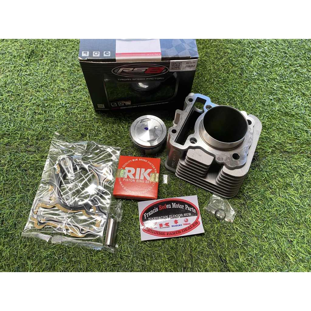 Rs8 Block for Mio i 125 (Steel Bore) | Shopee Philippines