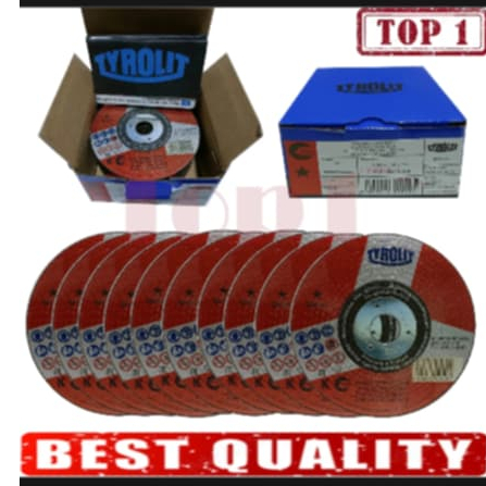 Tyrolit Cutting Disc Thin #4 RED | Shopee Philippines