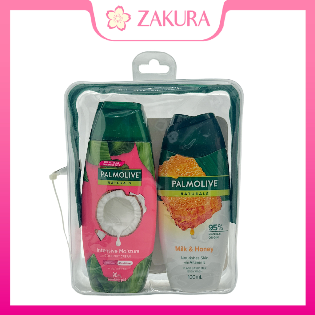 PALMOLIVE Personal Care Set Shampoo + Body Wash (90ml+100ml) | Shopee ...