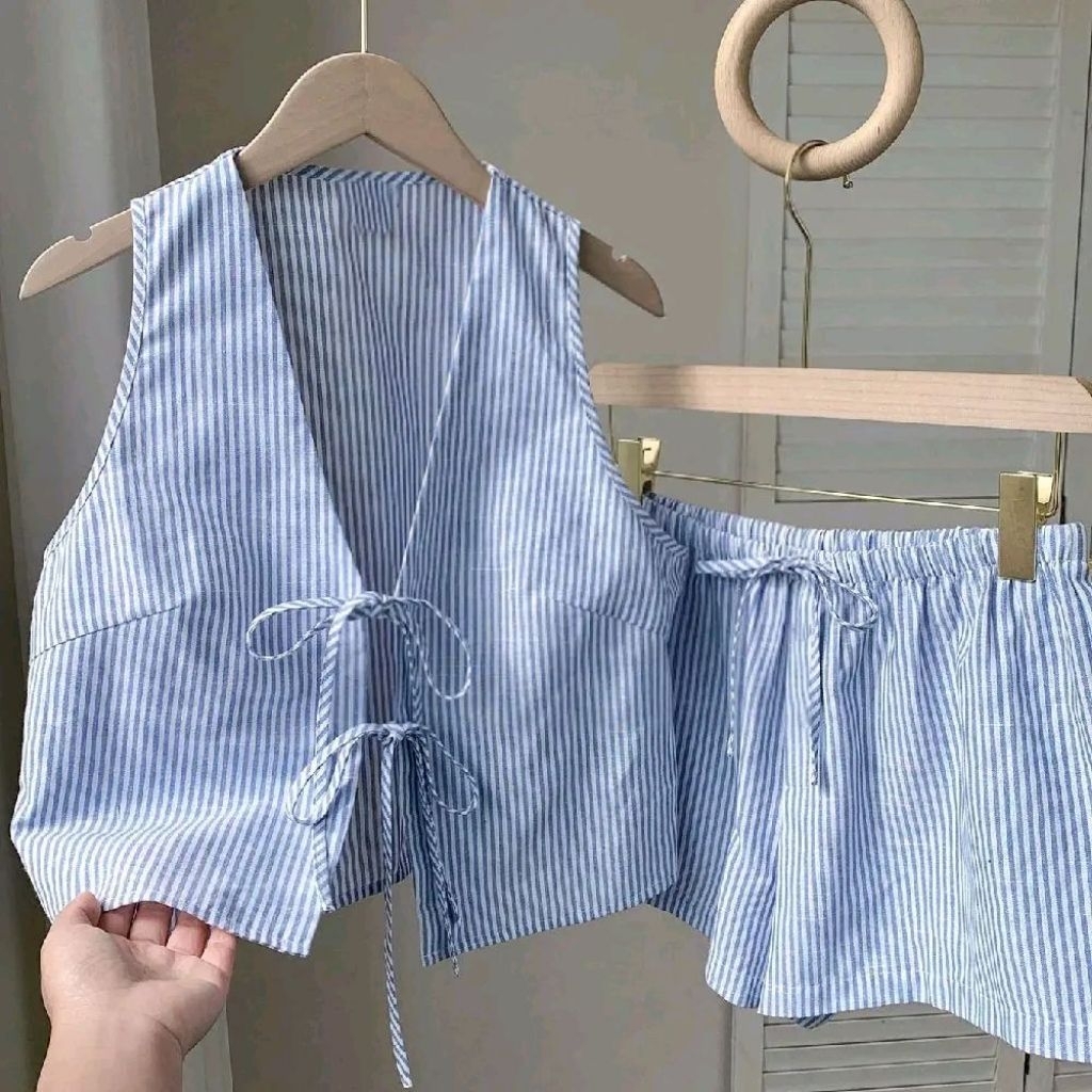 Coords/ Terno Vacation Outfit Stripes (BEST SELLER) Summer OOTD (Any ...