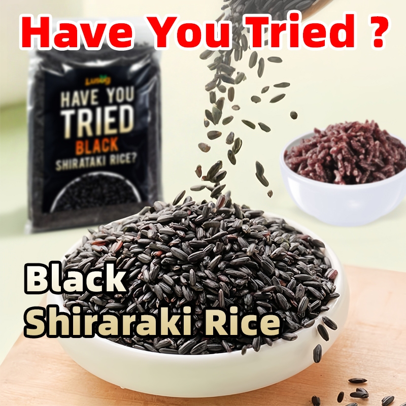 Black shirataki rice 1kg Shiritaki rice original shirataki dried rice ...