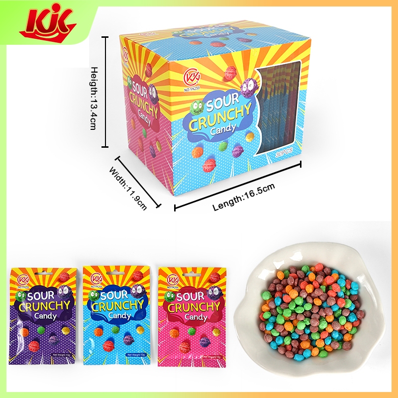 KJK Fruit Sour Candy 30pcs/box Kids Food Snacks Party Gift Christmas ...