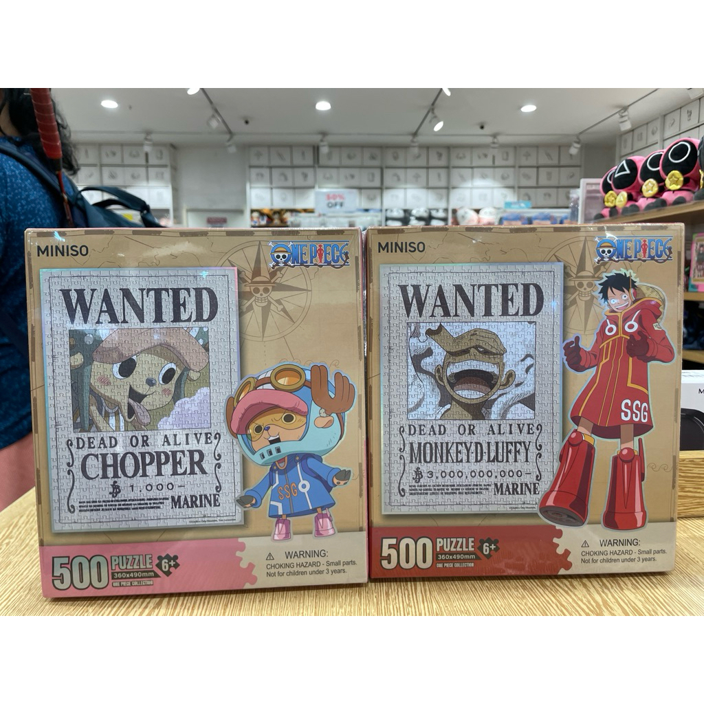 MINISO ONE PIECE COLLECTION 500-PIECE PUZZLE | Shopee Philippines