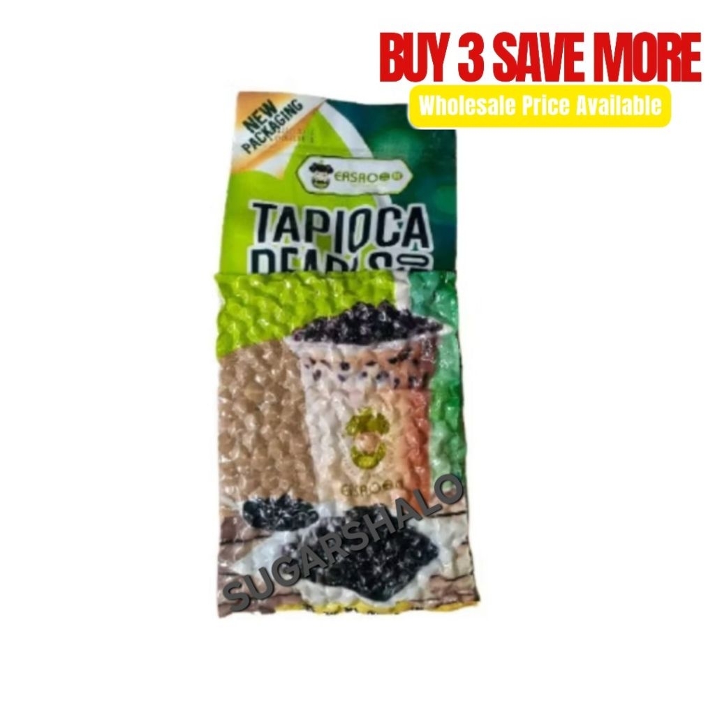 ERSAO Tapioca Black Boba Pearl / Milktea Sinker / Boba Tea Sago ...