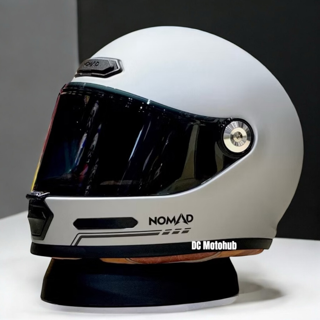 Nomad Camino Classic Full Face Helmet with Free Clear Lens (100% ...