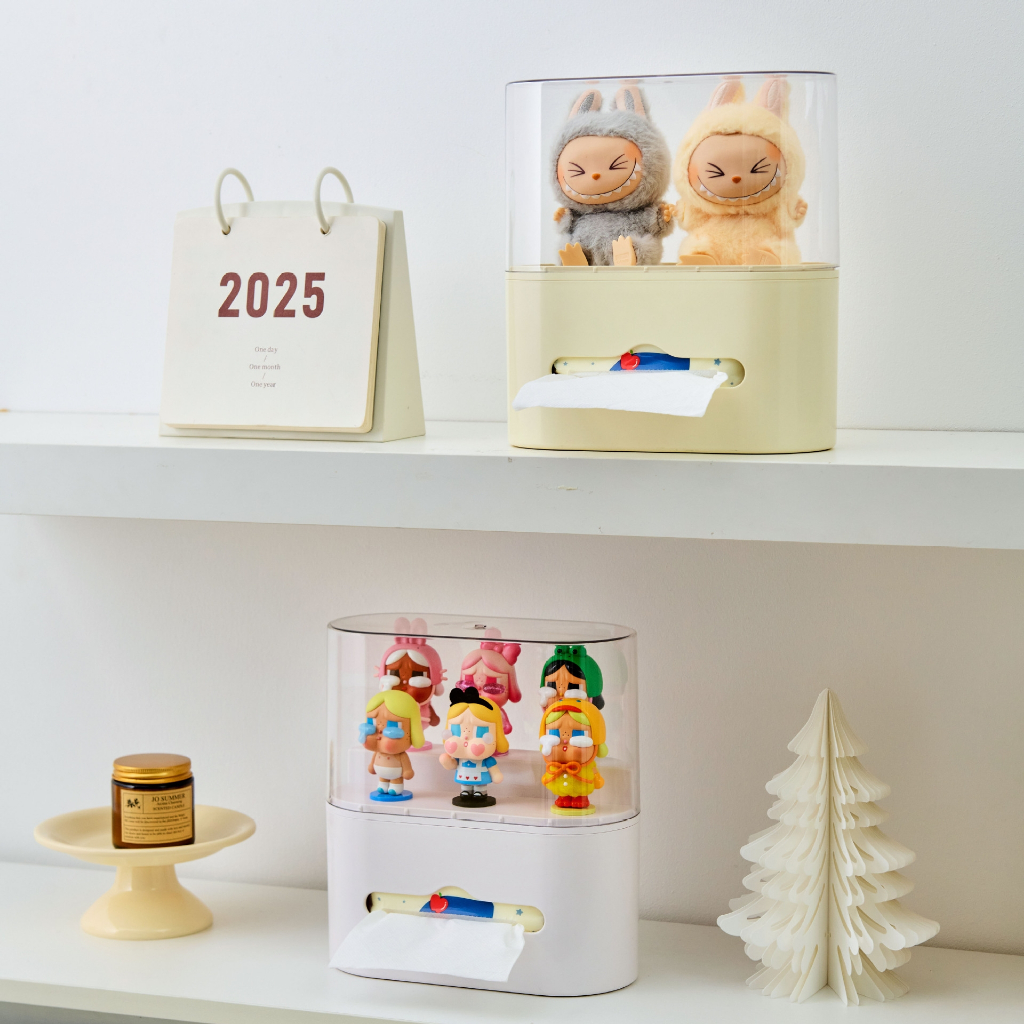 Multi-functional Stylish Tissue Storage Box: Home Living & Labubu Blind ...