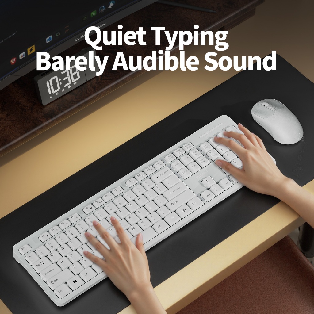 FANTASY MOFii X100 Simple Design USB Wireless Keyboard Mouse Set ...